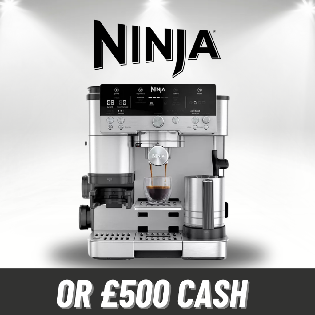 Ninja Luxe Café Premier Espresso Machine or £500 Cash! – Breeze ...