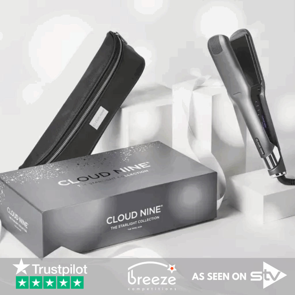 CLOUD NINE Wide Iron Hair Straightener – Breeze Competitions