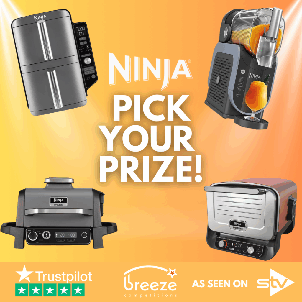 Ninja Pick your Prize – Breeze Competitions