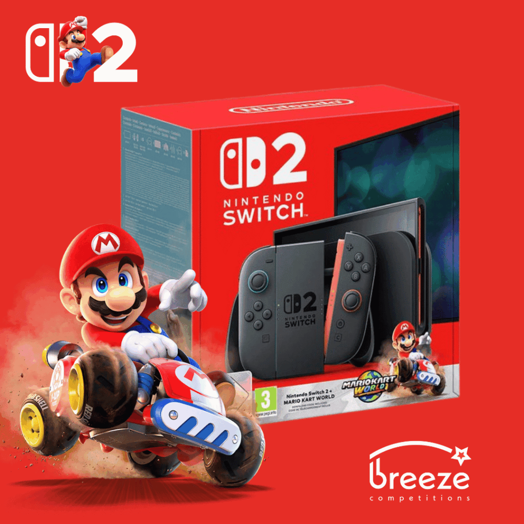 Nintendo Switch 2 Mario Kart World or £400 Cash – Breeze Competitions