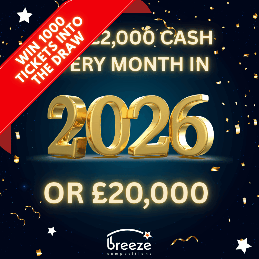 2K Every Month For 1 Year - Win 1000 tickets into the main draw No3 ...