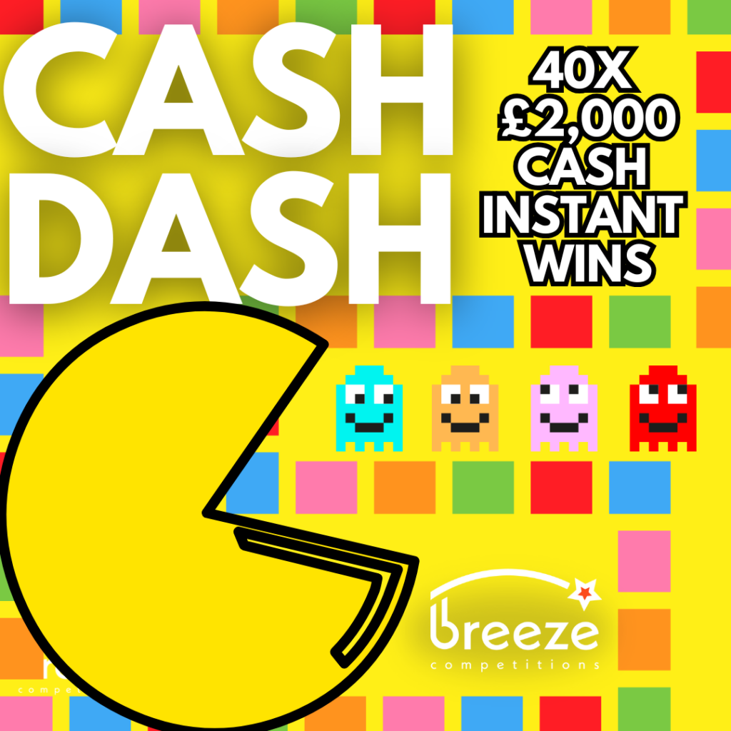 CASH DASH - Win £2,000 Cash INSTANTLY - 40 x £2,000 cash Instant Wins ...