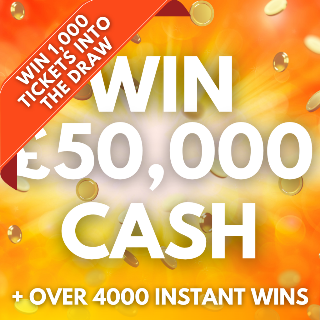 AUTO DRAW - £50,000 Cash - Win 1000 tickets into the main draw - Breeze ...
